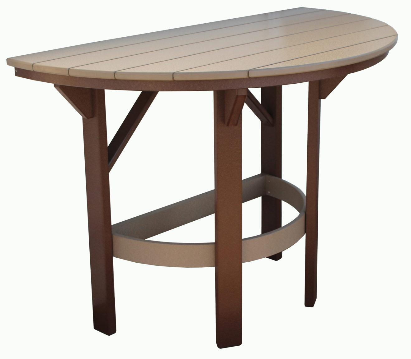 Creekside 60" Half Round Dining Table - Pumpkin Patch Market